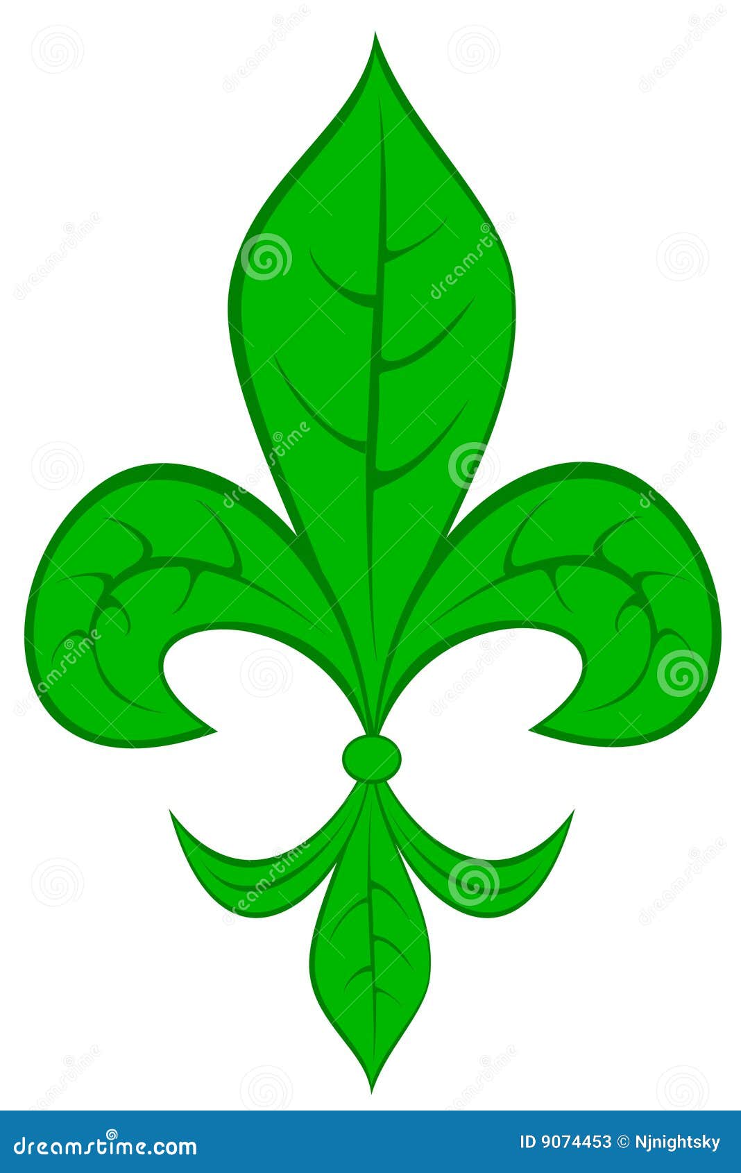 Fleur De Lis Cartoon Vector | CartoonDealer.com #9074453