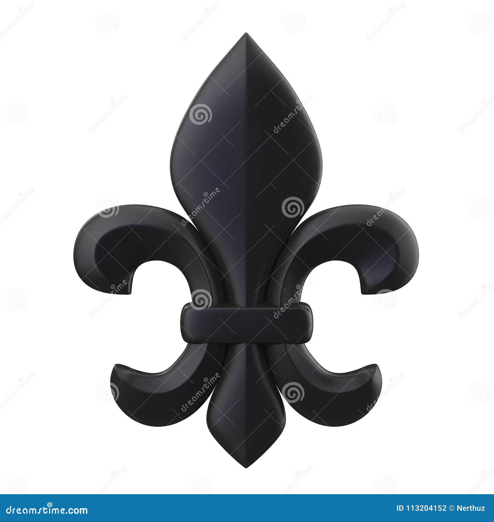 Fleur-de-lis Isolated stock illustration. Illustration of element ... Fleur-de-lis Isolated stock illustration. Illustration of element ...