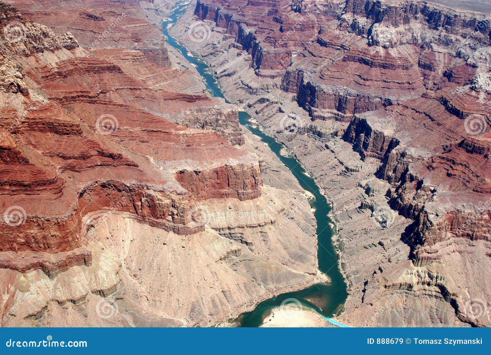 Fleuve Colorado - Gorge Grande Image stock - Image du roche, irrégulier ...