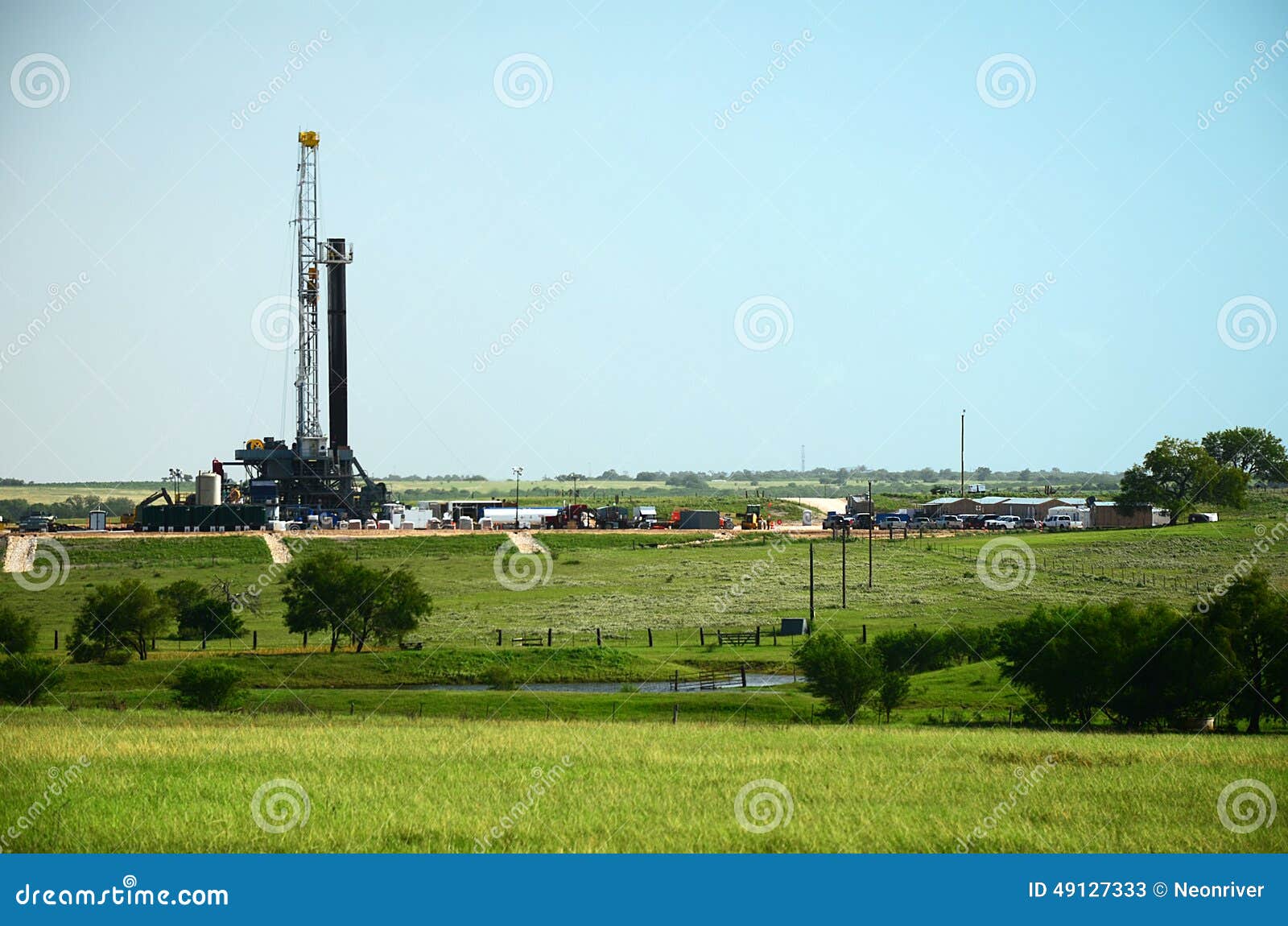Flex Rig stock image. Image of exploration, drill, pipe - 49127333