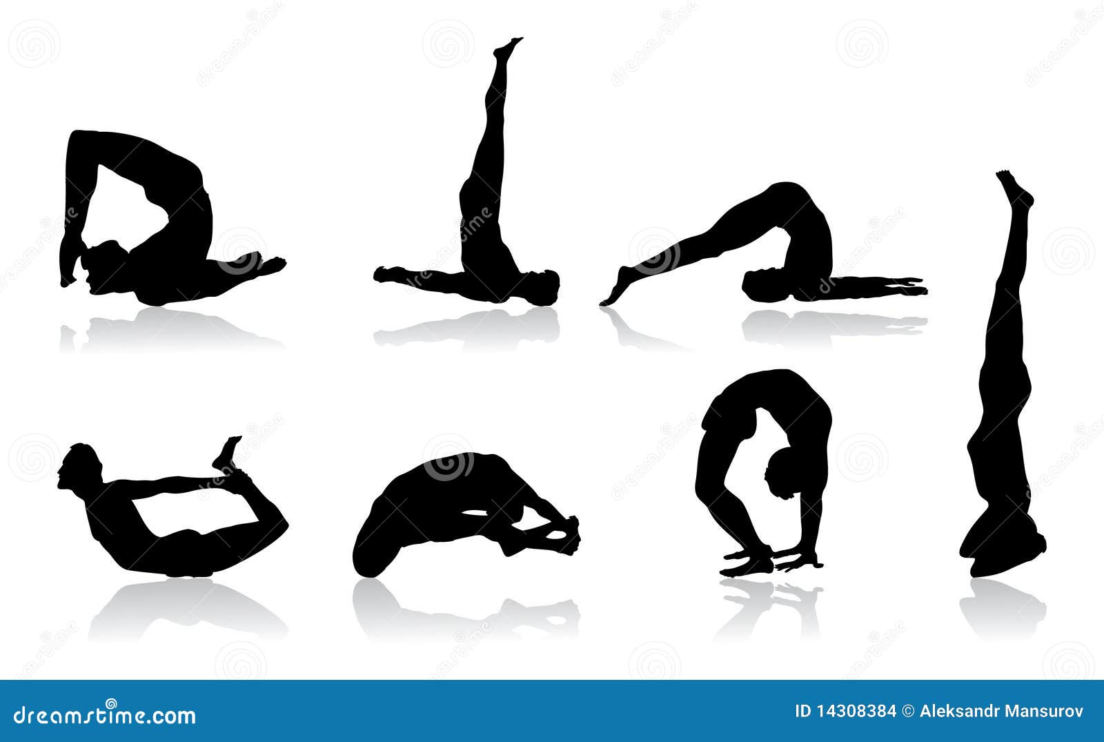 Flexibiliteit vector illustratie. Illustration of persoon - 14308384