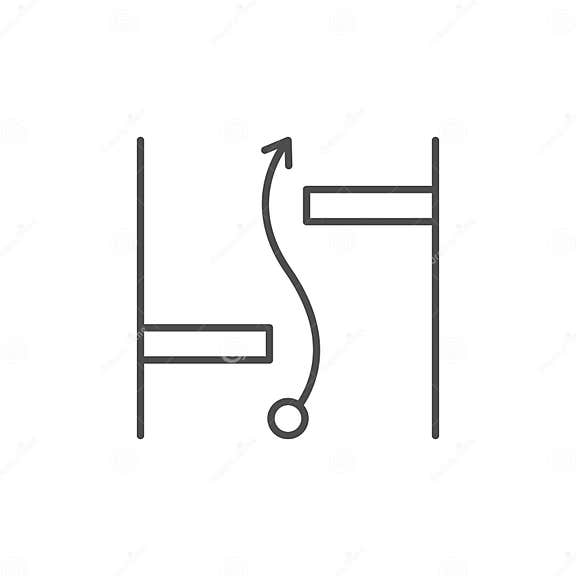 Flexibility or Adaptability Line Icon Stock Vector - Illustration of ...