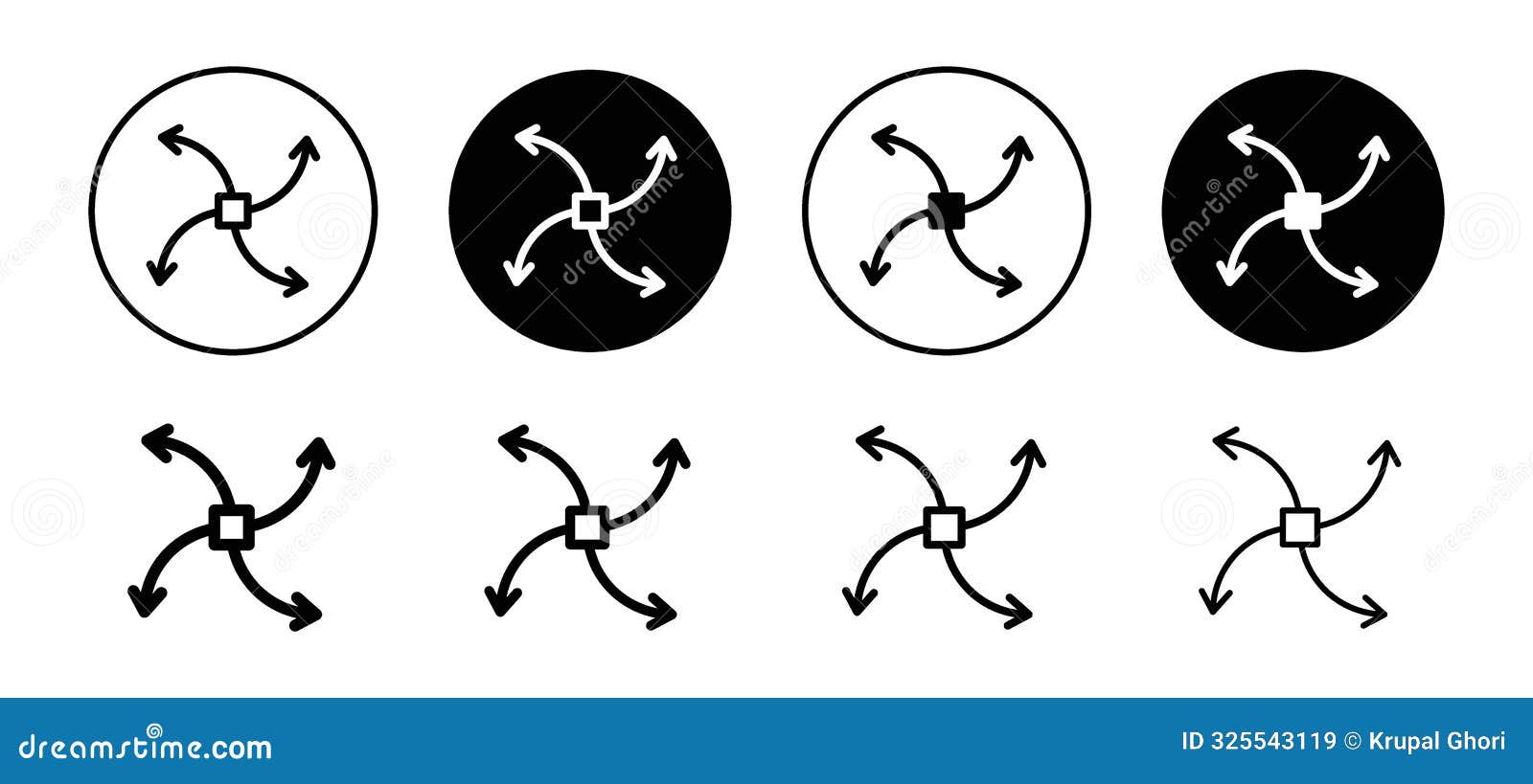 Flexibility or Agility Icon. Agile and Directional Leap Flow Symbol ...