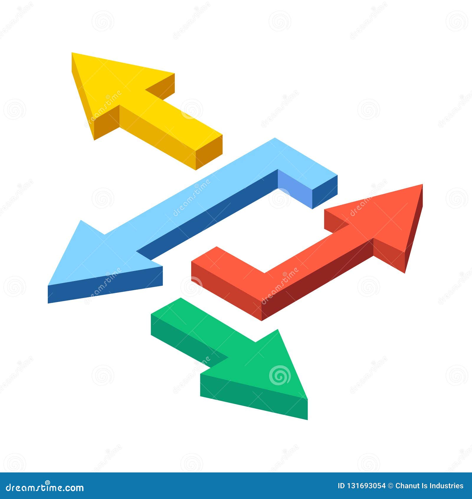 Flexibility Isometric Illustration Stock Vector - Illustration of ...