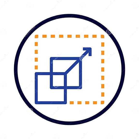 Flexibility Scalability Icon Stock Vector - Illustration of platform ...