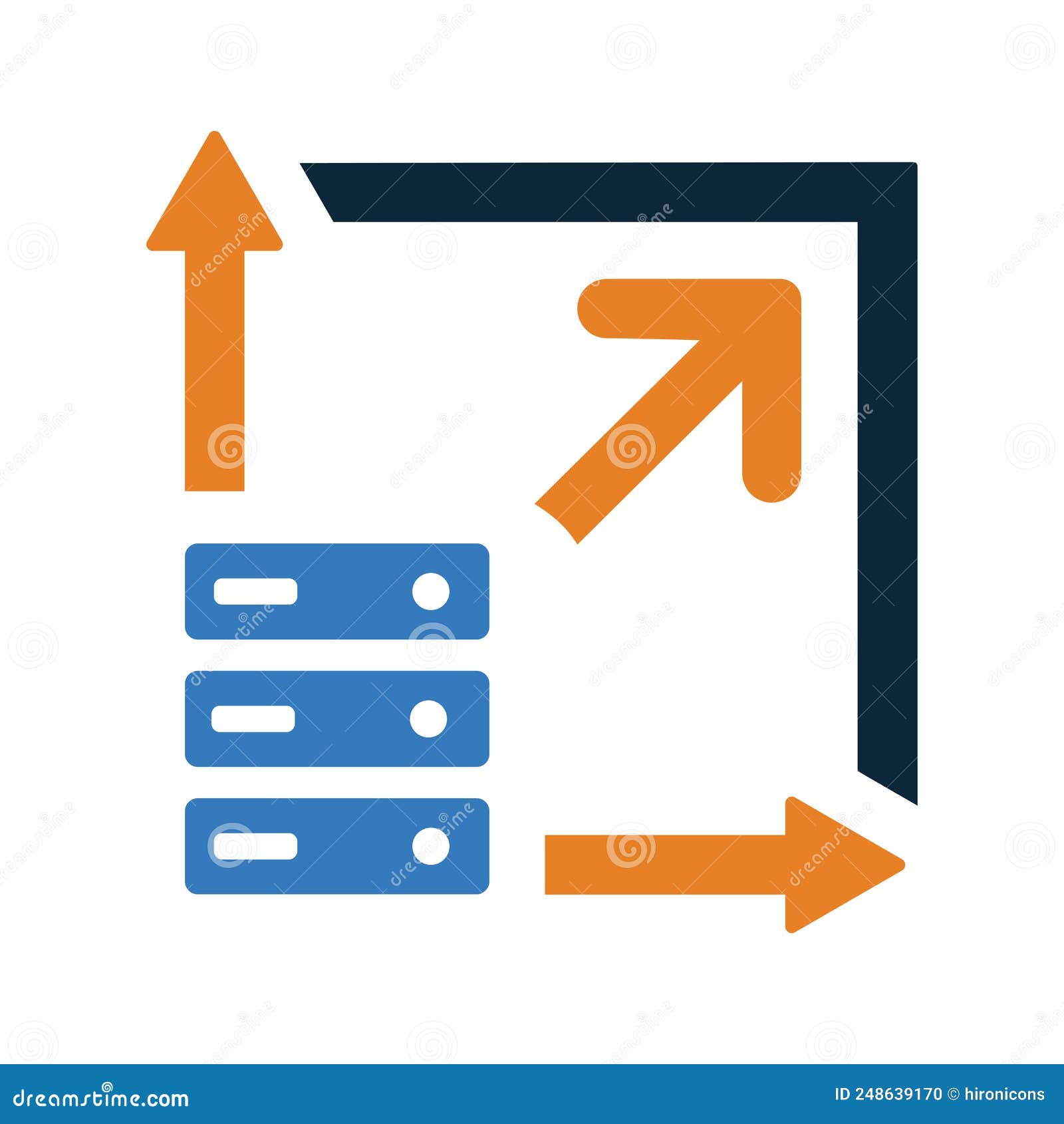 Flexibility, Scalability Icon. Simple Editable Vector Illustration ...