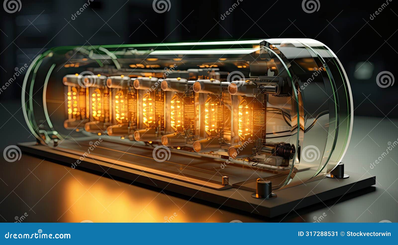 Flexible Battery Anode Royalty-Free Cartoon | CartoonDealer.com #317288531