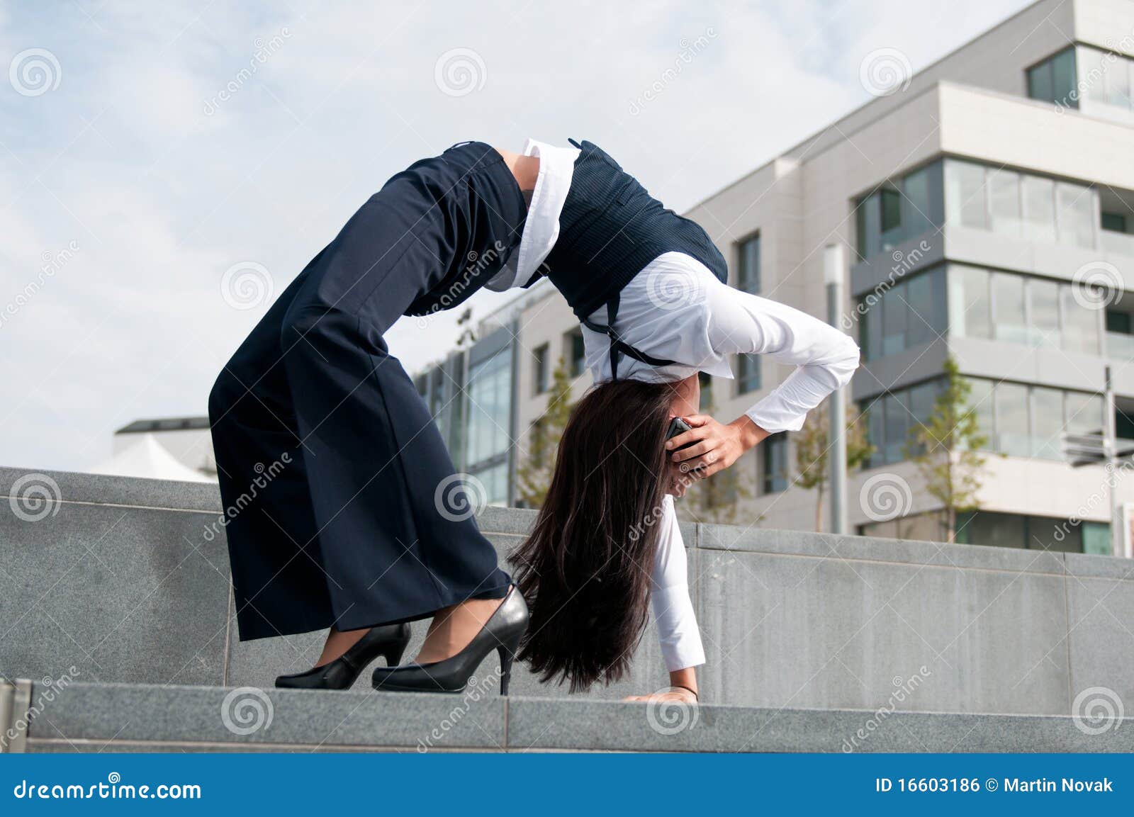 Flexible Business Communication - Stock Photo - Image of exercise ...