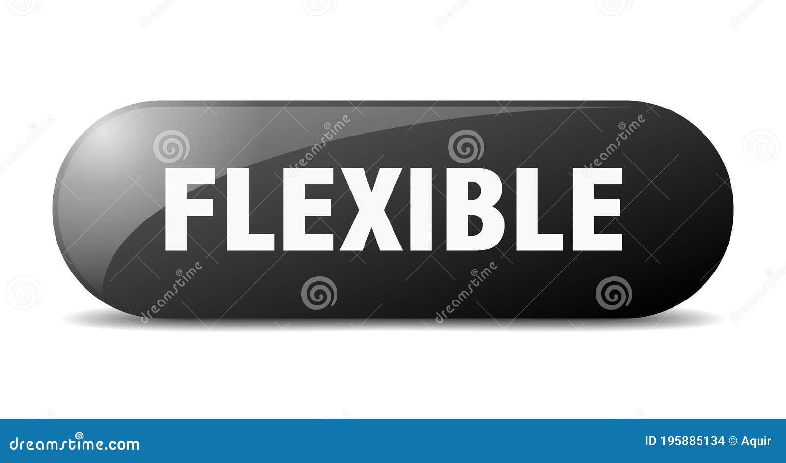 Flexible Button. Flexible Sign. Key. Push Button Stock Vector ...