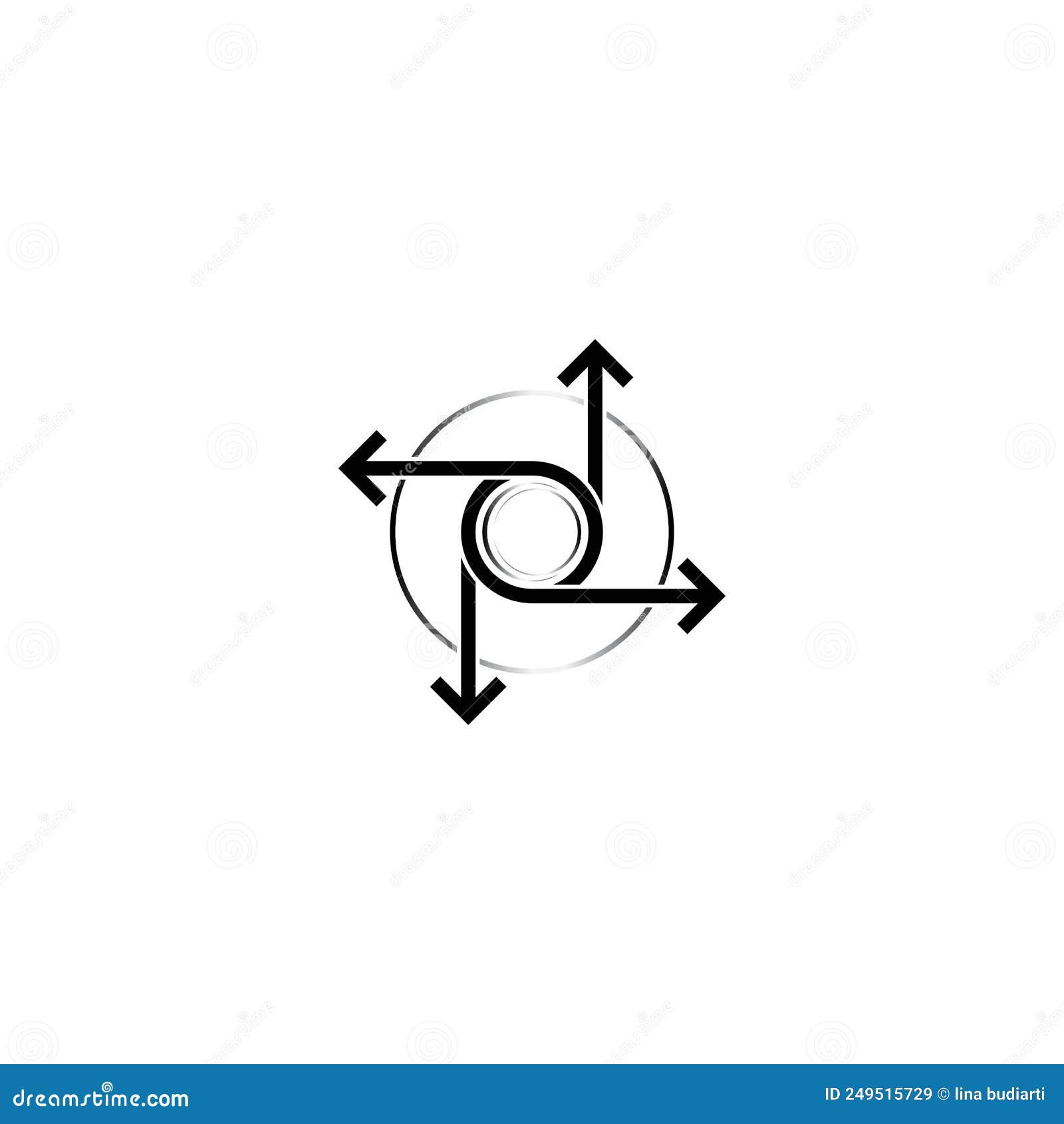 Flexible Icon stock vector. Illustration of linear, coil - 249515729