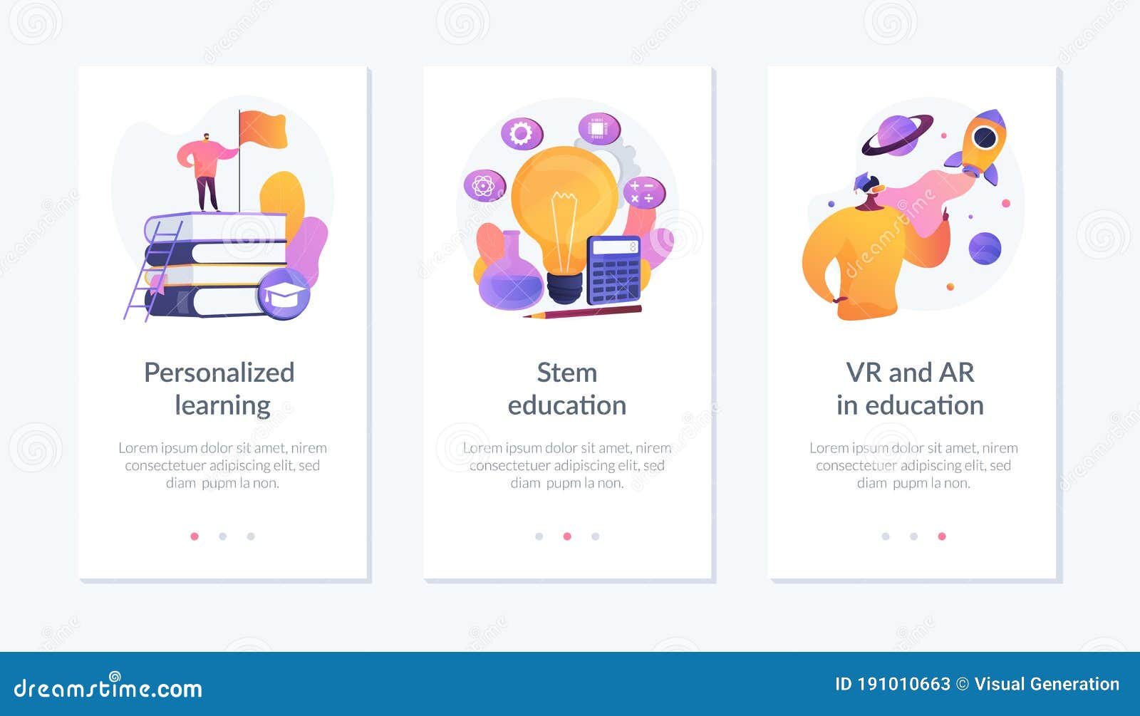 Personalized Learning, Course Enrollment, Attention Concept With Tiny ...