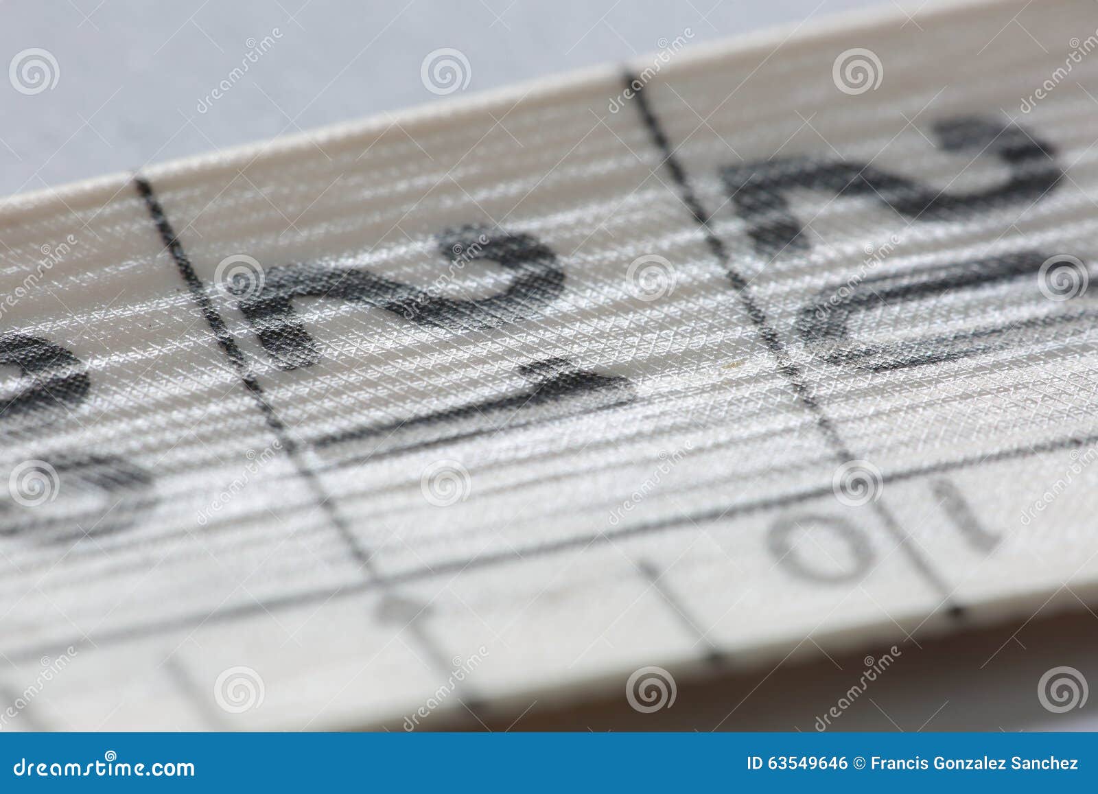 Flexible Measuring Meter Of Fabric Royalty-Free Stock Photography ...