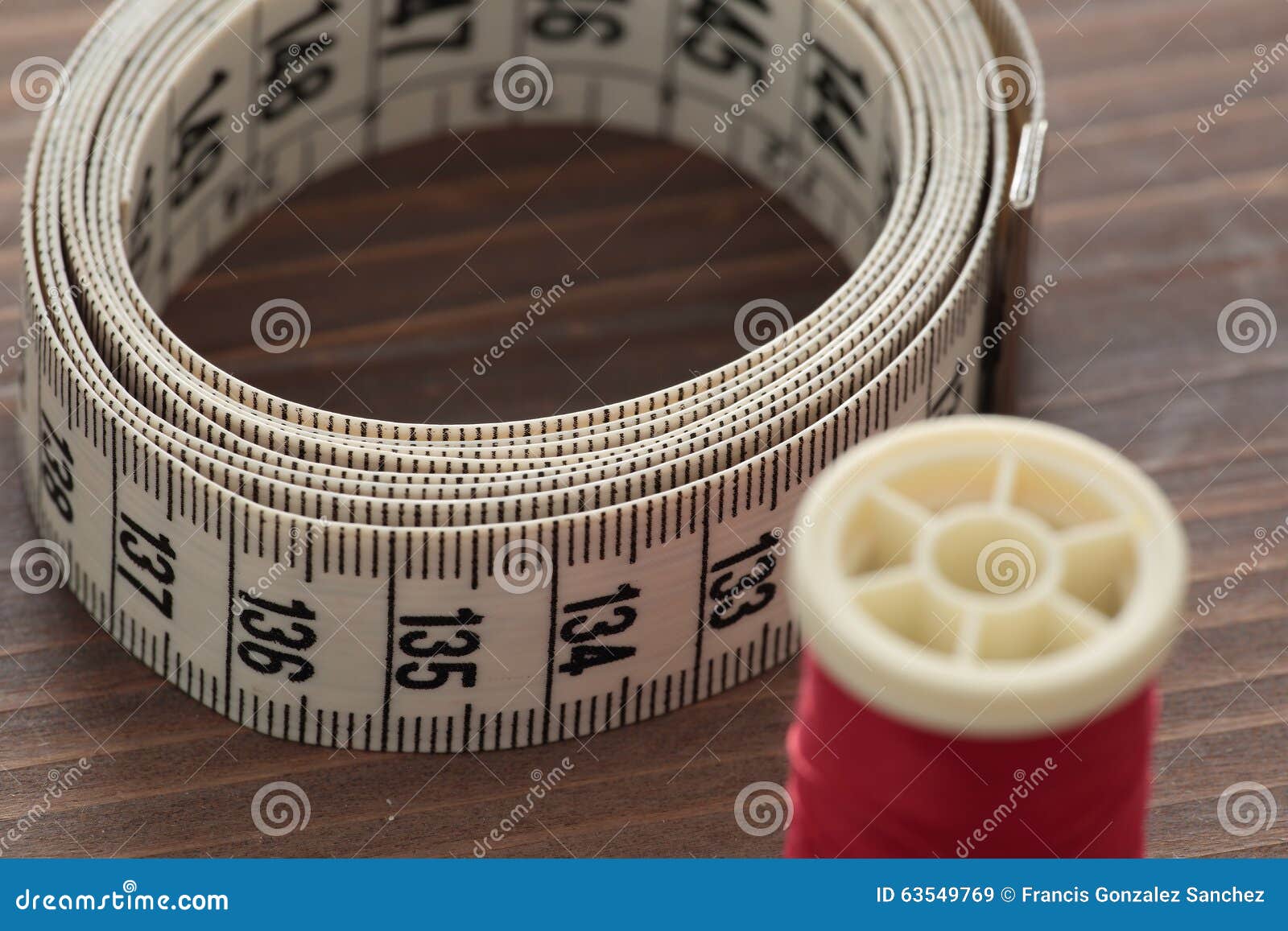 Flexible Measuring Meter of Fabric Stock Image - Image of ruler, meter ...