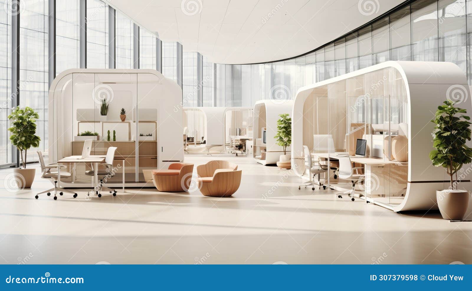 A Flexible Office Environment with Adaptable Workspaces Stock ...