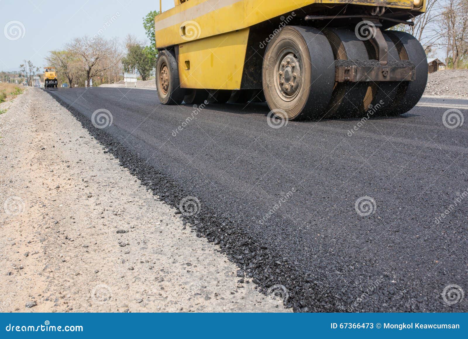 Flexible Pavements Consists of Asphalt Concrete Stock Image - Image of ...