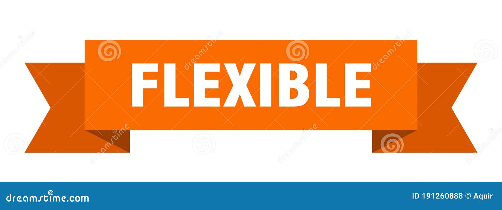 Flexible ribbon. stock vector. Illustration of graphic - 191260888