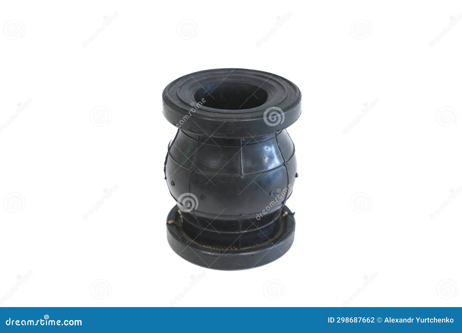 Flexible Rubber Compensator Insert Stock Photo - Image of flowing ...