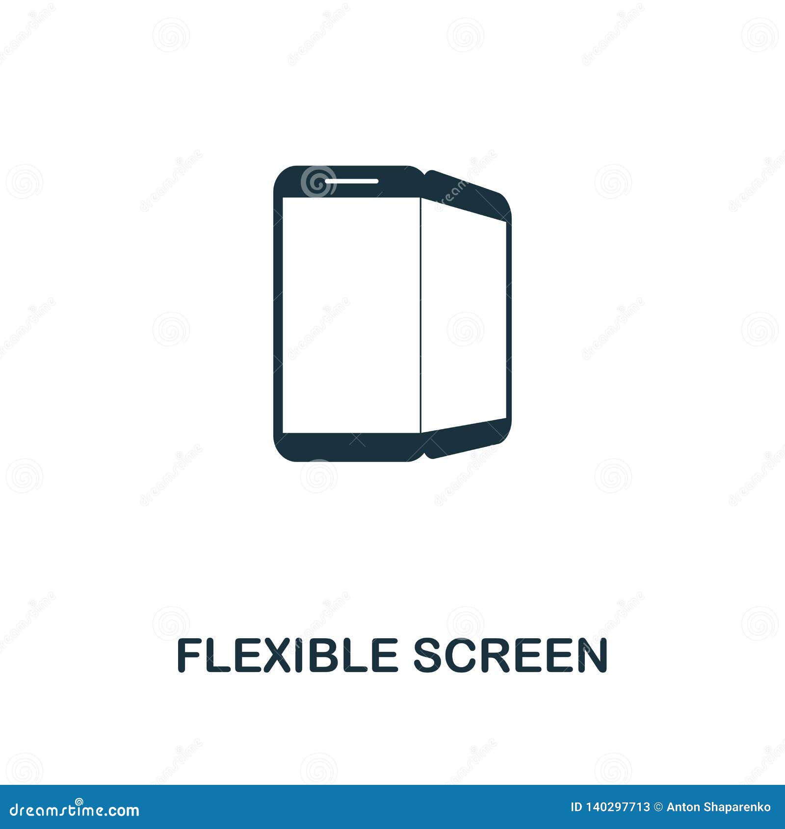 Flexible Screen Icon. Premium Style Design from Future Technology Icons ...