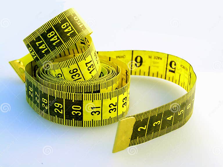 Flexible Tape Measure stock image. Image of white, sewing - 220085