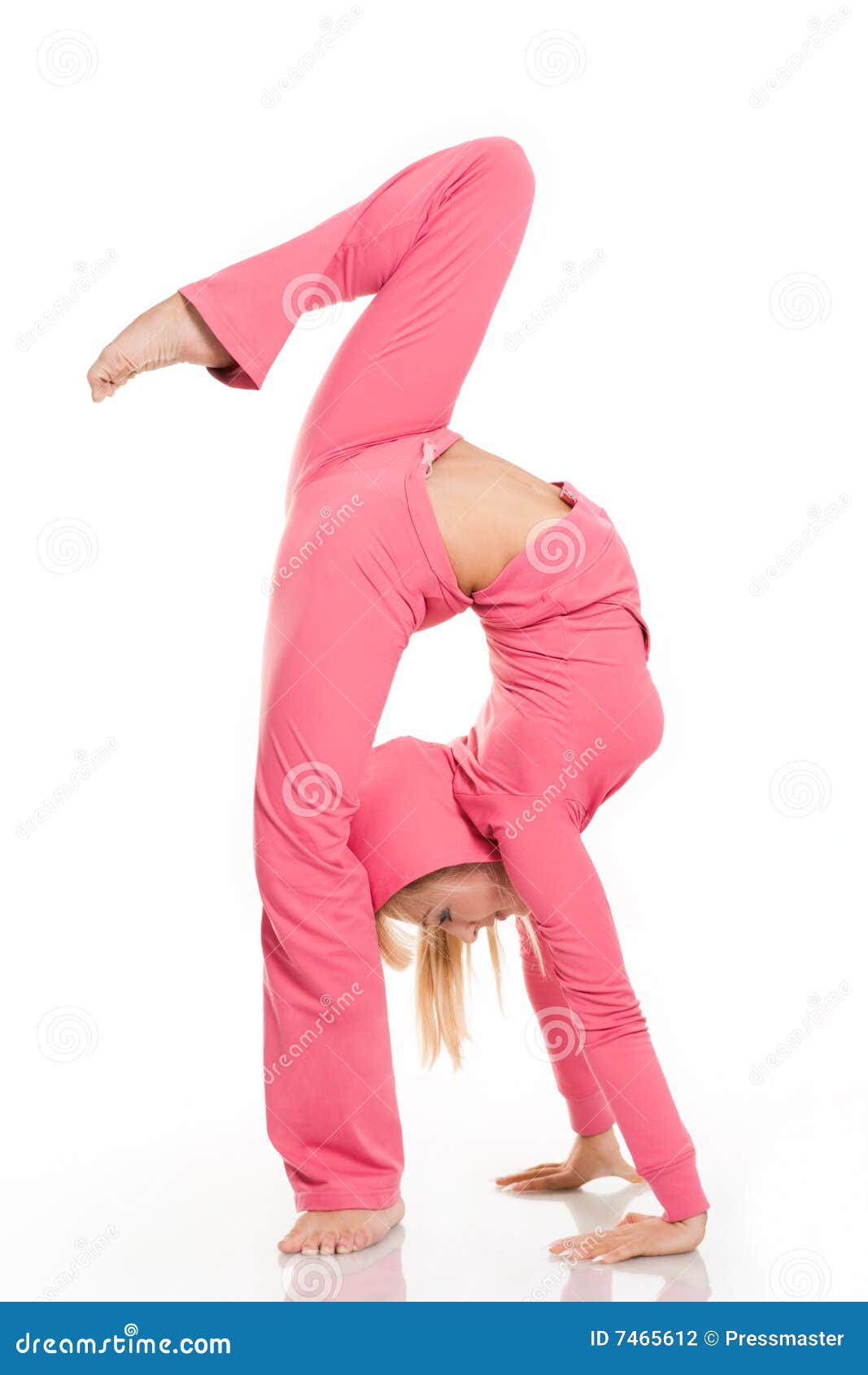 Flexible woman stock photo. Image of position, flexible - 7465612