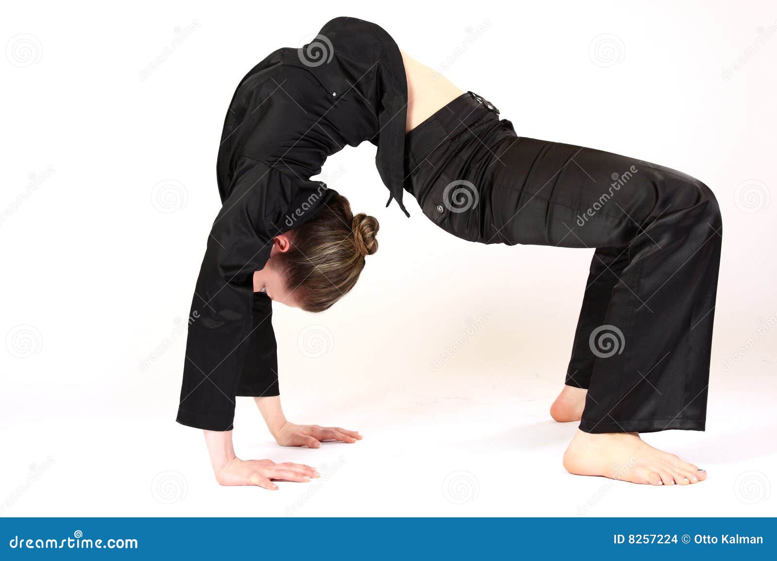 Flexible woman stock photo. Image of balance, exercise - 8257224