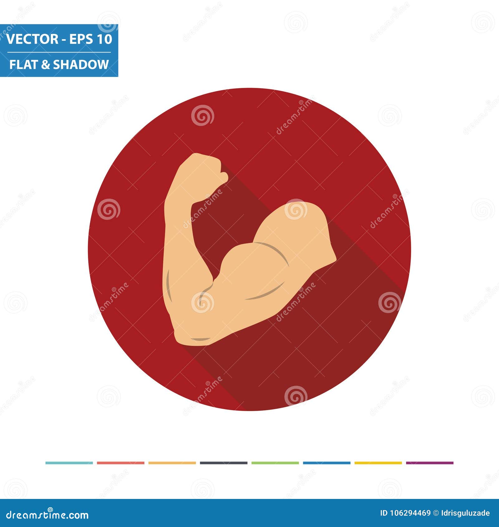 Muscle Flat Line Icon. Vector Outline Illustration Of Human Anatomy ...