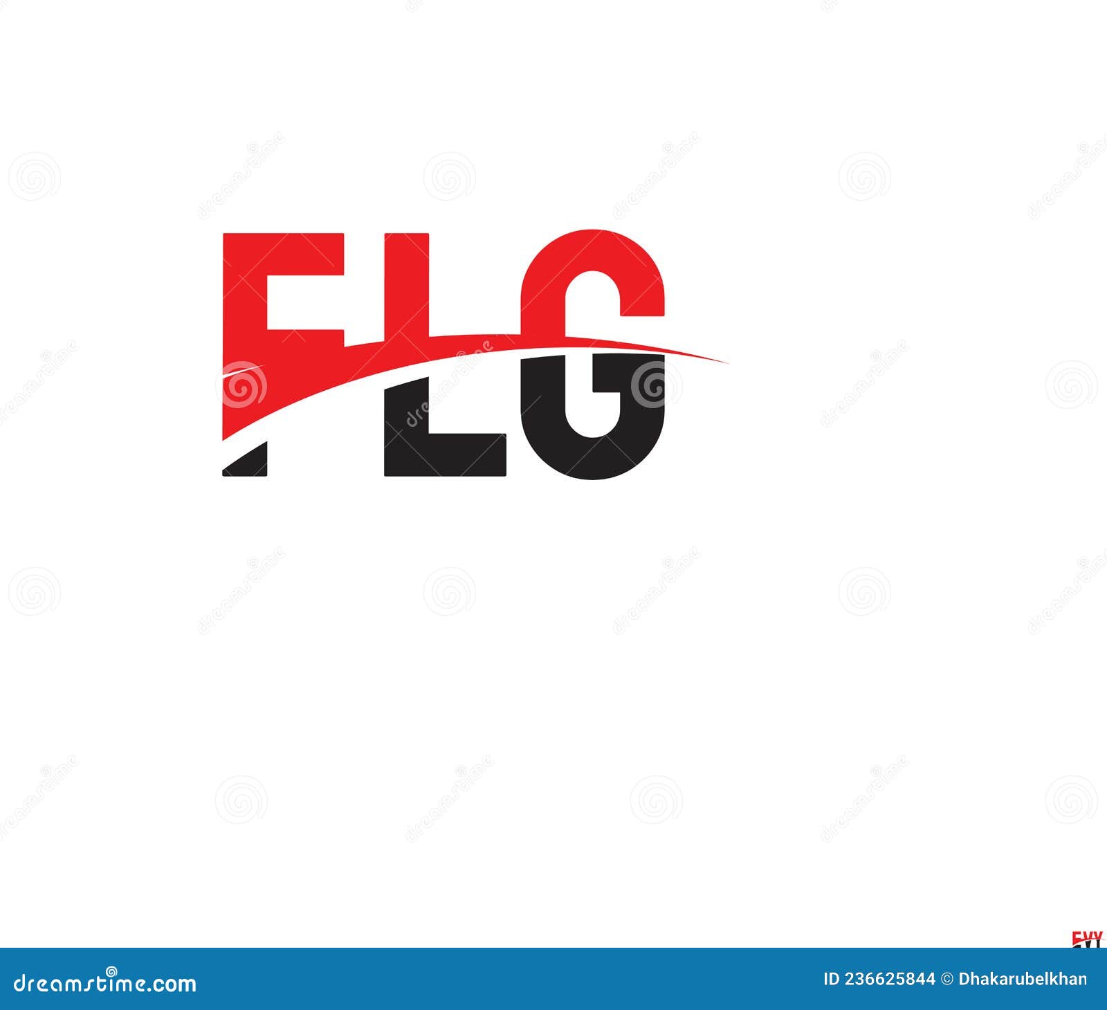 FLG Letter Initial Logo Design Vector Illustration Stock Vector ...
