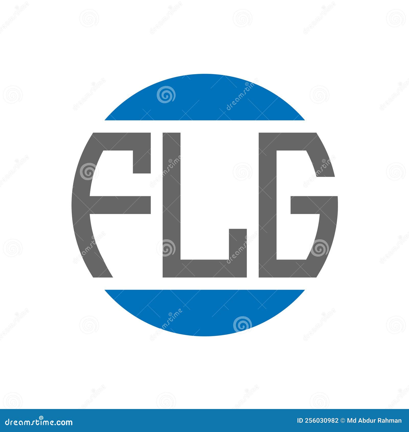 FLG Letter Logo Design on White Background. FLG Creative Initials ...