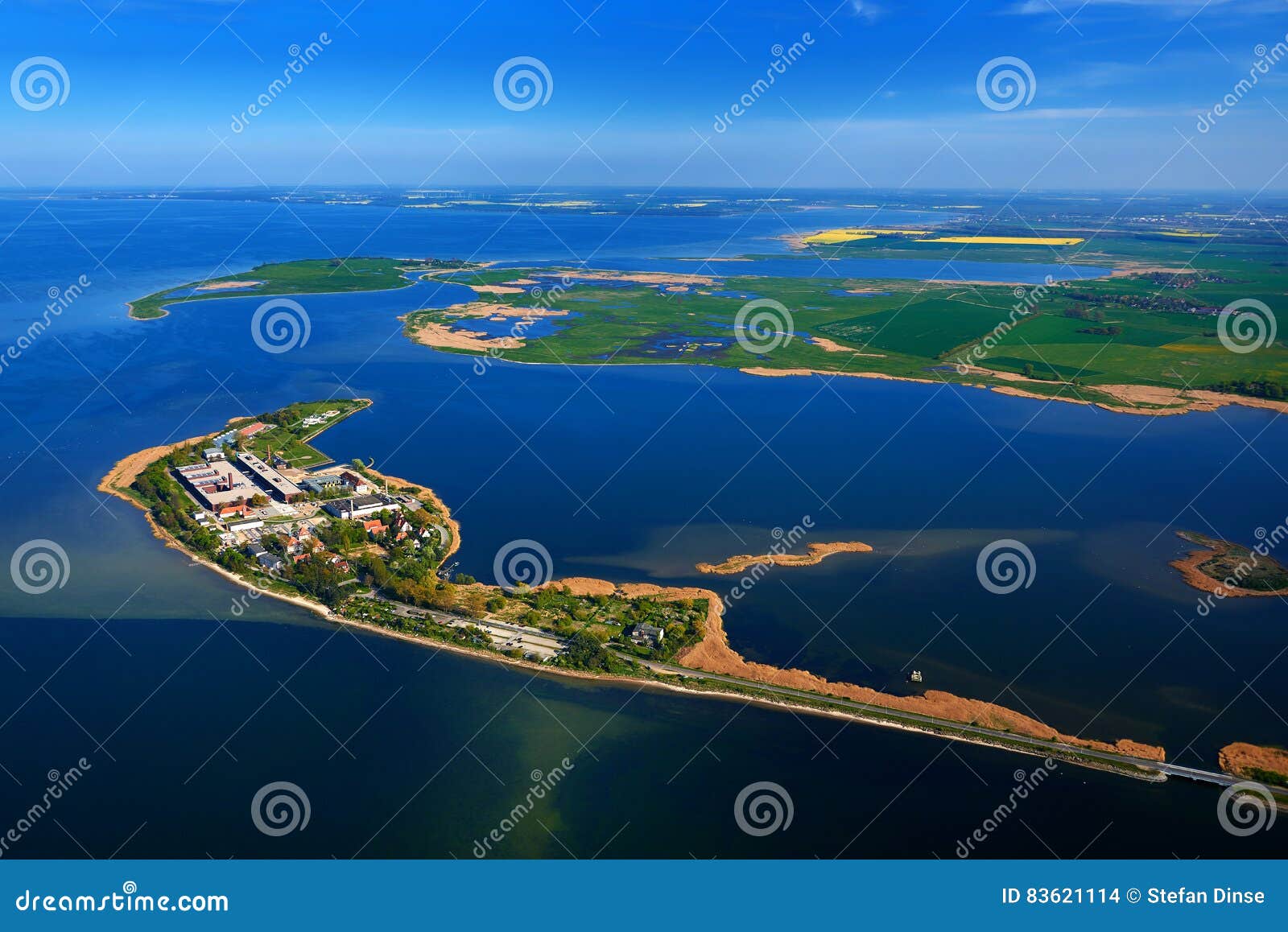 FLI Friedrich Loeffer Institution En La Isla De Riems Foto de archivo ...