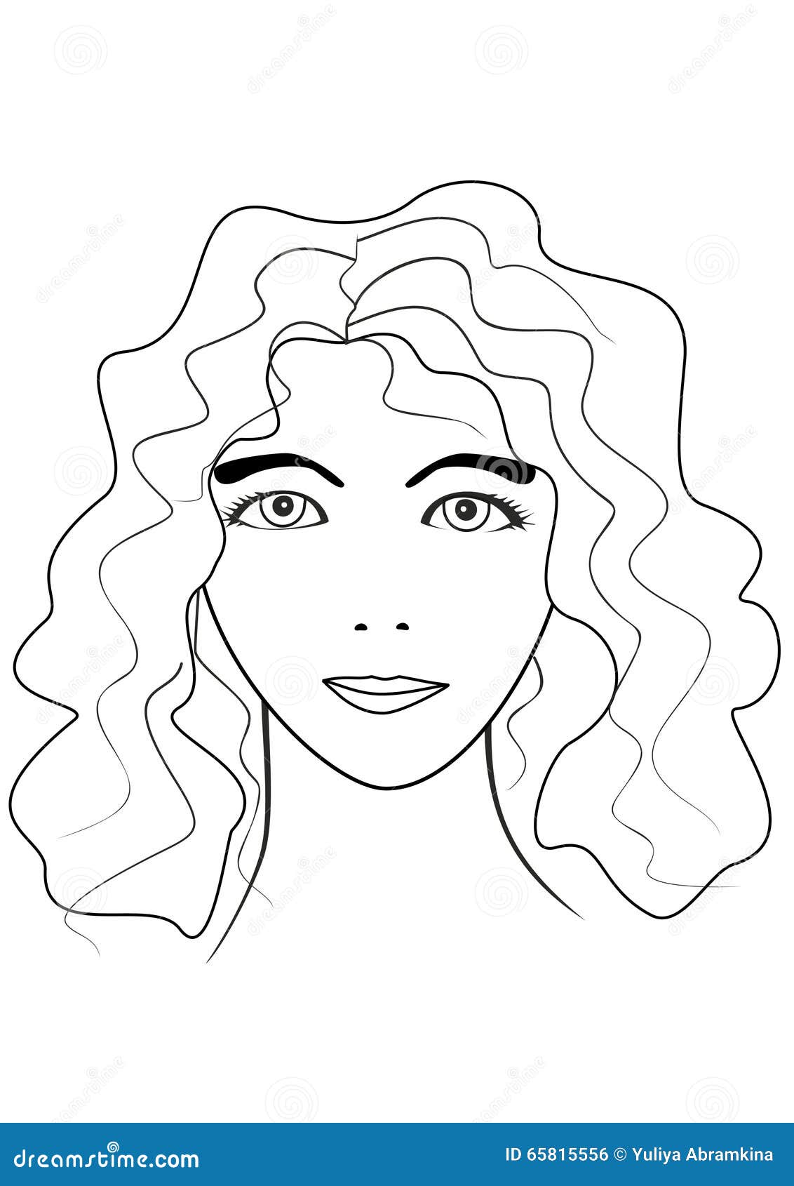 Flicka drawing3 vektor illustrationer. Illustration av hängare - 65815556