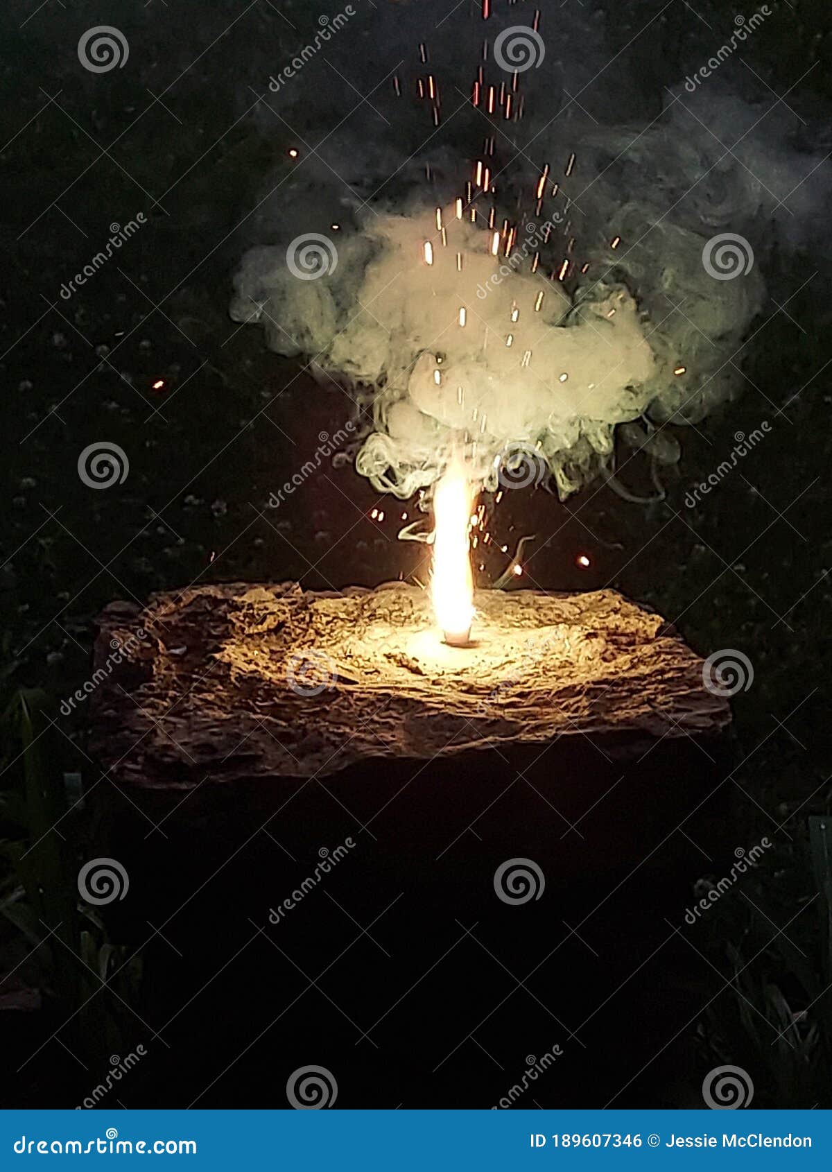 Flickering fire explosion stock photo. Image of lighting - 189607346