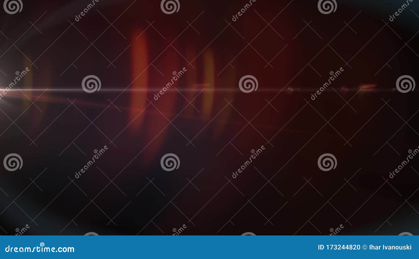 Flickering Light from a Lamp in Motion on a Black Background HD Stock ...