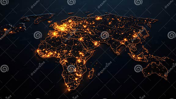 Flickering Lights of Cities: Earth from Space with Global ...