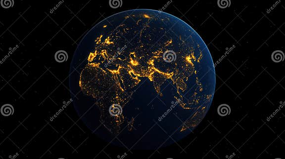 Flickering Lights of Cities: Earth from Space with Global ...