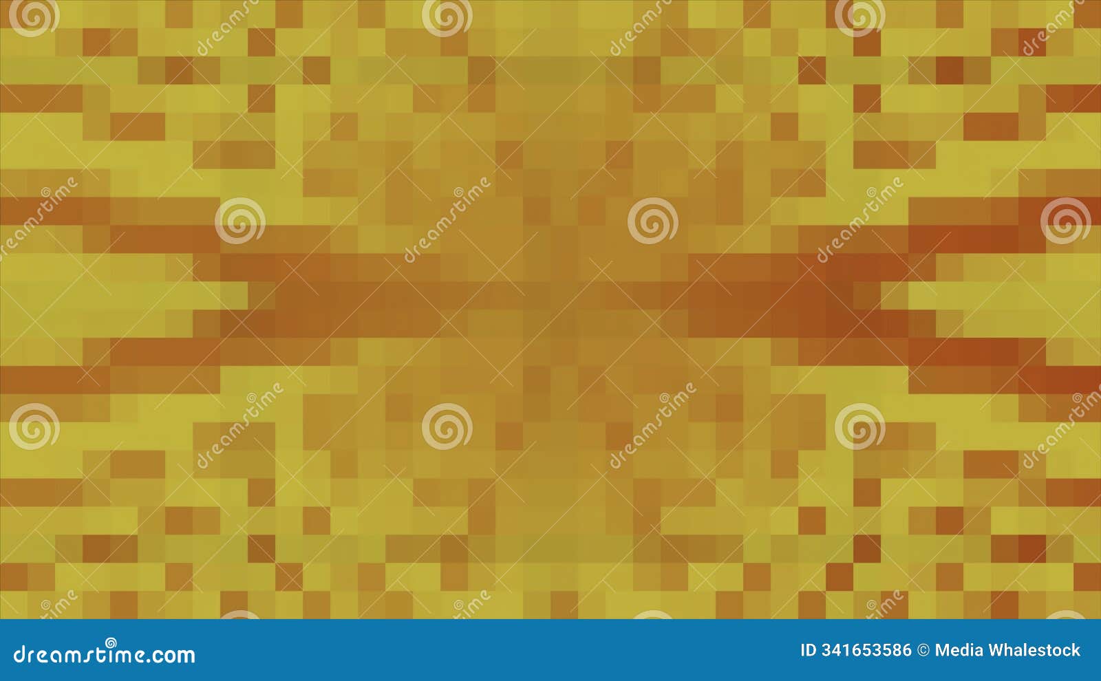 Flickering Ray Distortion with Pixels. Motion. Bright Background with ...