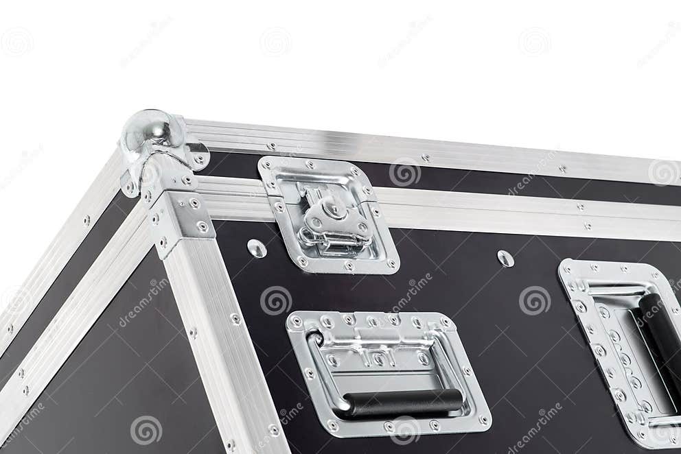 Flifht case stock photo. Image of steel, rivet, metallic - 22413556