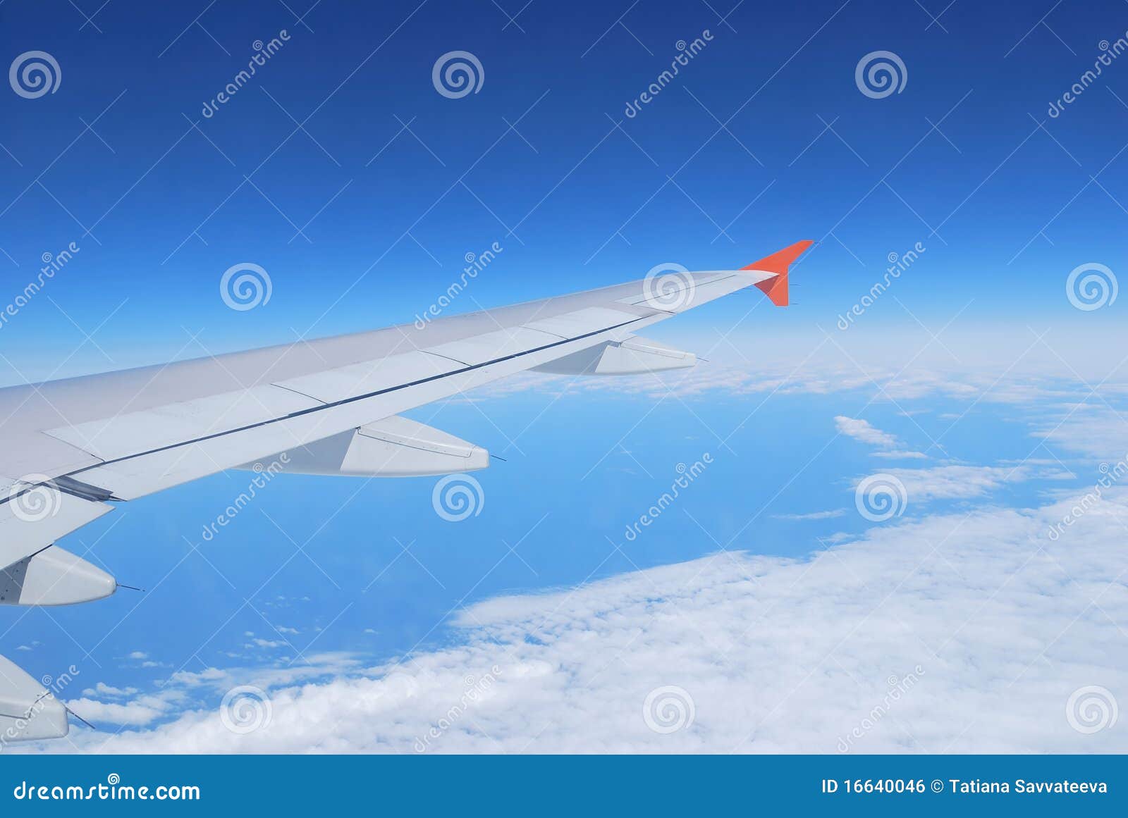 Flight stock photo. Image of blue, high, airplane, plane - 16640046