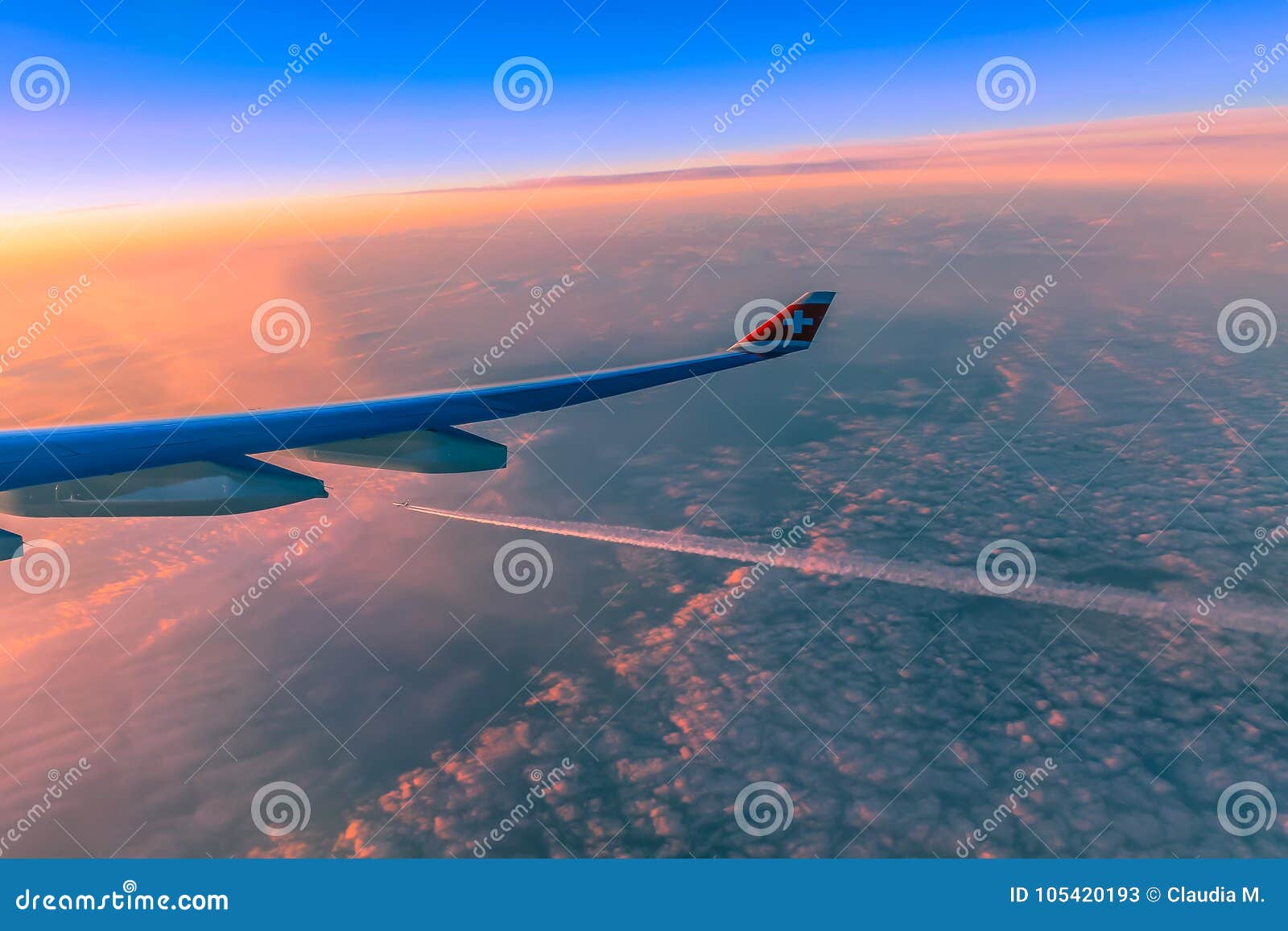 Close call in flight stock image. Image of clouds, flight - 105420193