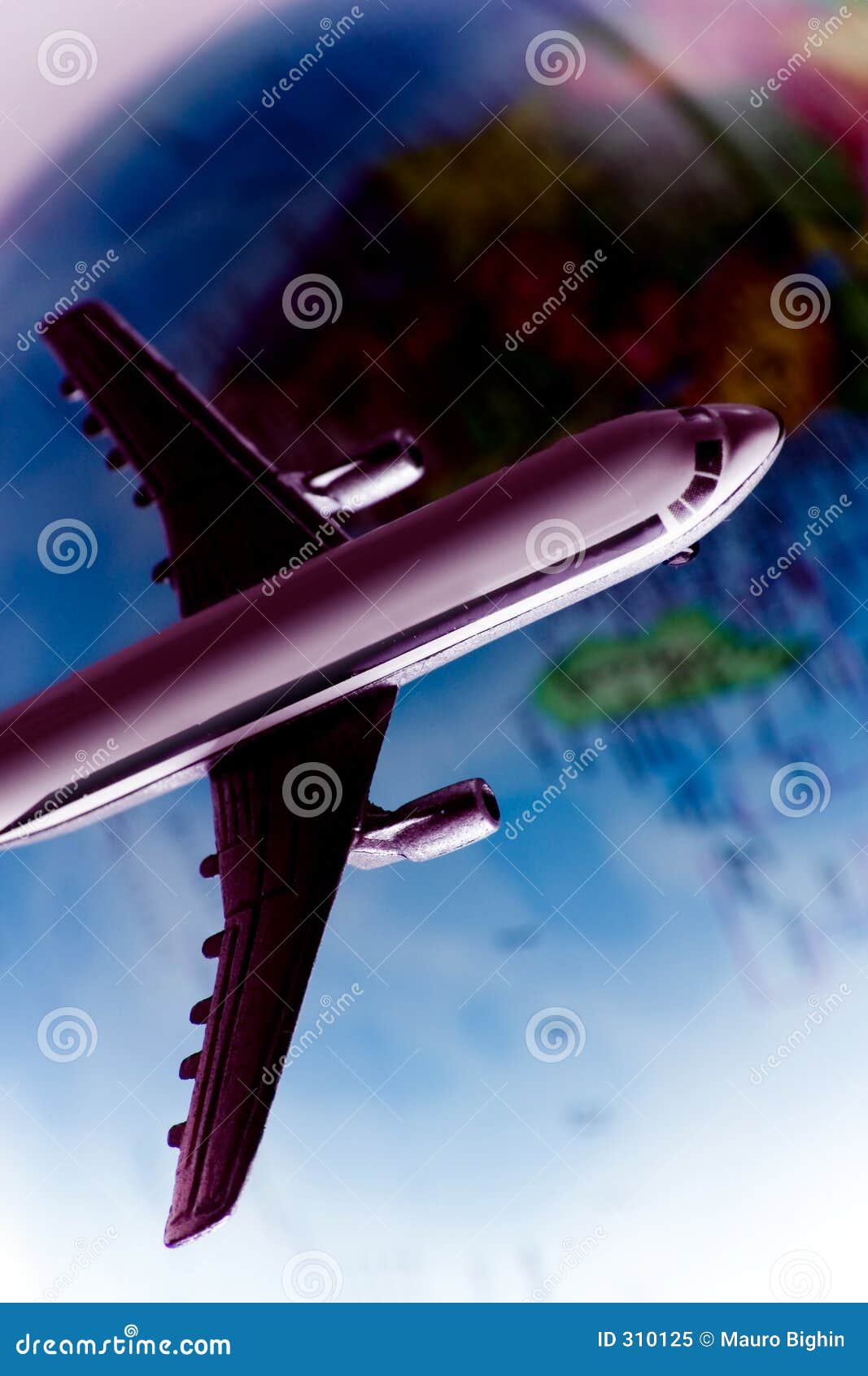 Flight around the world stock image. Image of flight, aeroplane - 310125