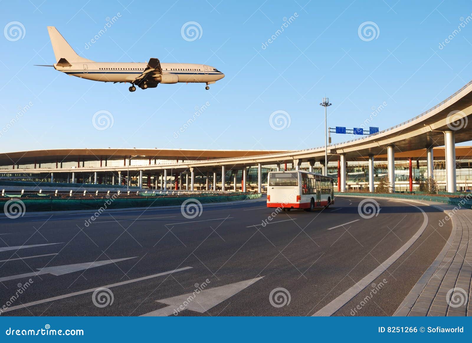 Flight arriving stock photo. Image of exposition, international - 8251266