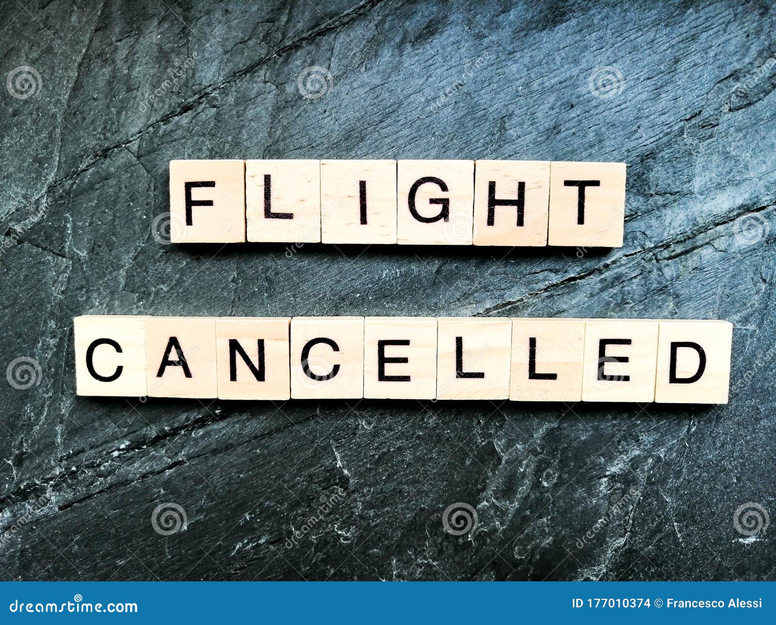 Flight Canceled on Grey Background Stock Photo - Image of lock, covid19 ...