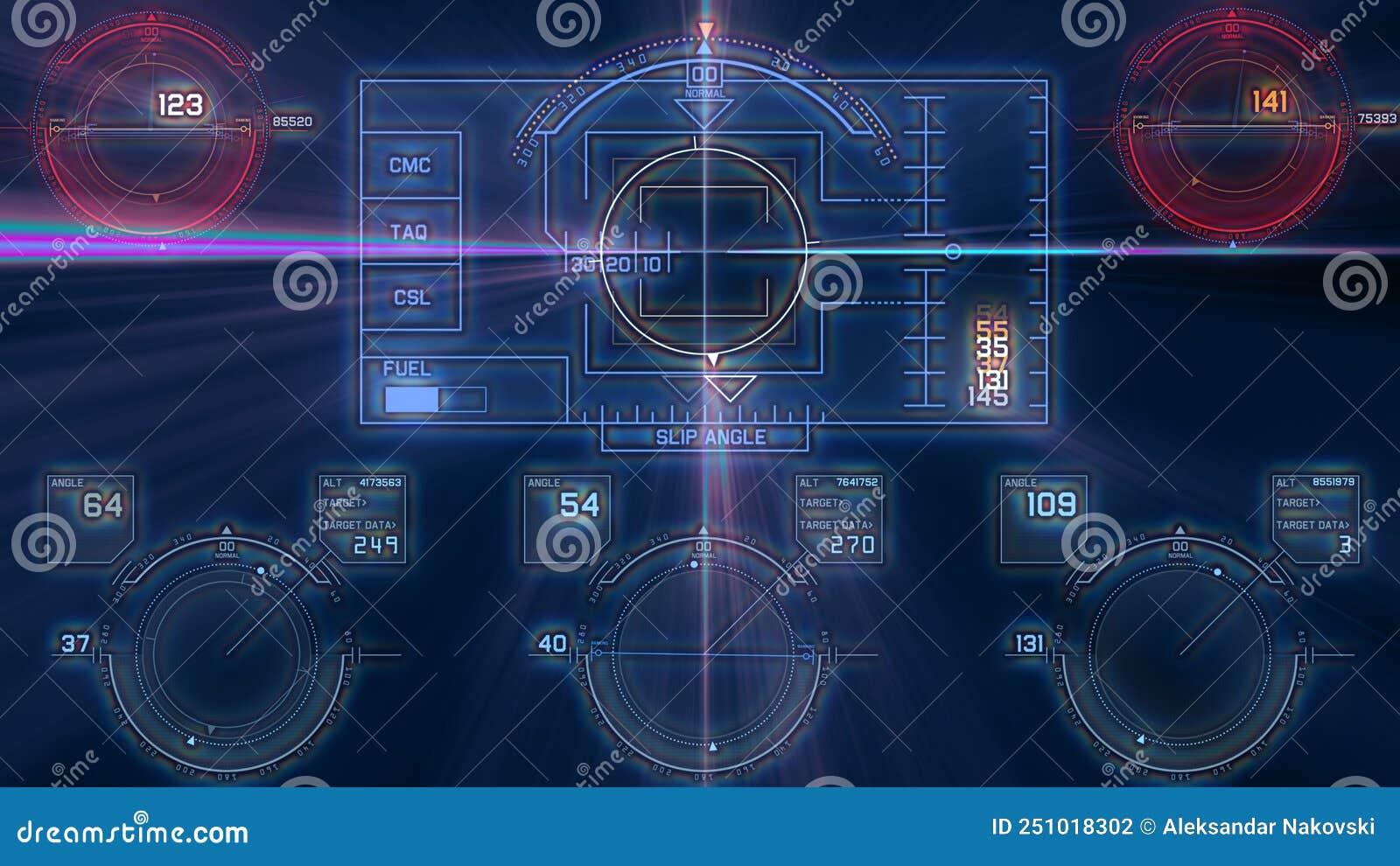 Flight Control Center. Airport Command Room, Fly Track Controlling ...