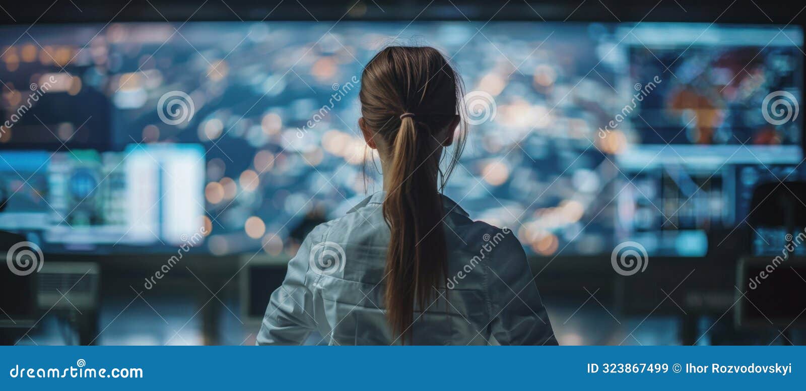 The Flight Controller Monitors the Flight Plan of the Aircraft on the ...