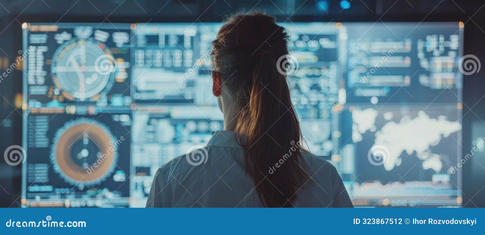 The Flight Controller Monitors the Flight Plan of the Aircraft on the ...