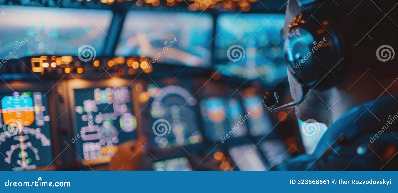 The Flight Controller Monitors the Flight Plan of the Aircraft on the ...