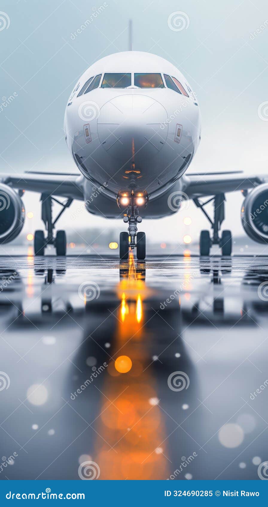 Flight Crew Performing Preflight Checks , Preflight Safety E Airport ...
