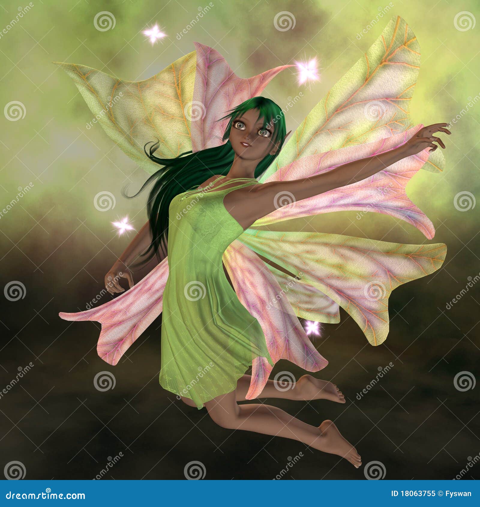Realistic Fairy Flying