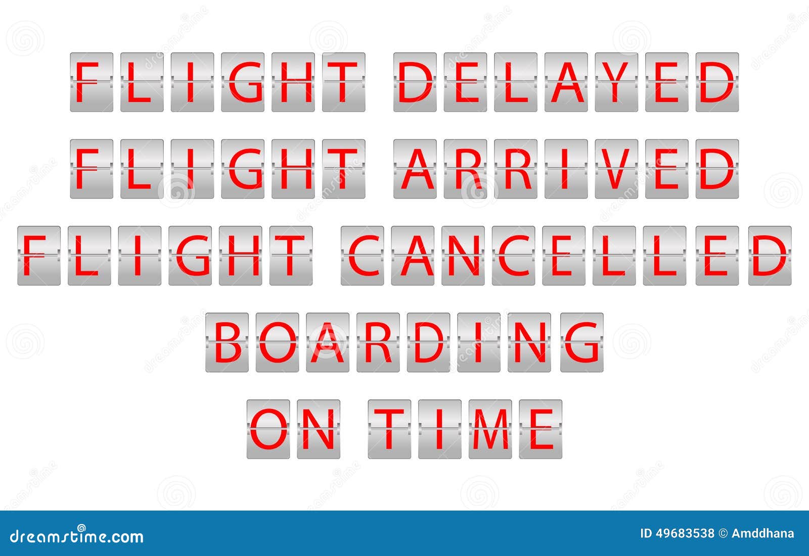 Flight information board stock vector. Illustration of pattern - 49683538