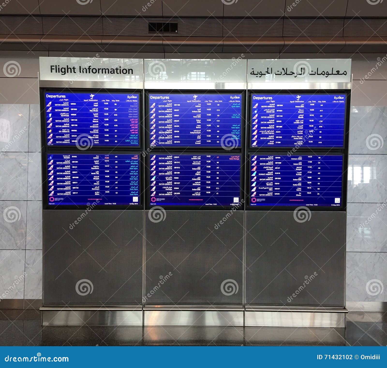 Flight Information Display Screens, Self Check In Kiosks And ...