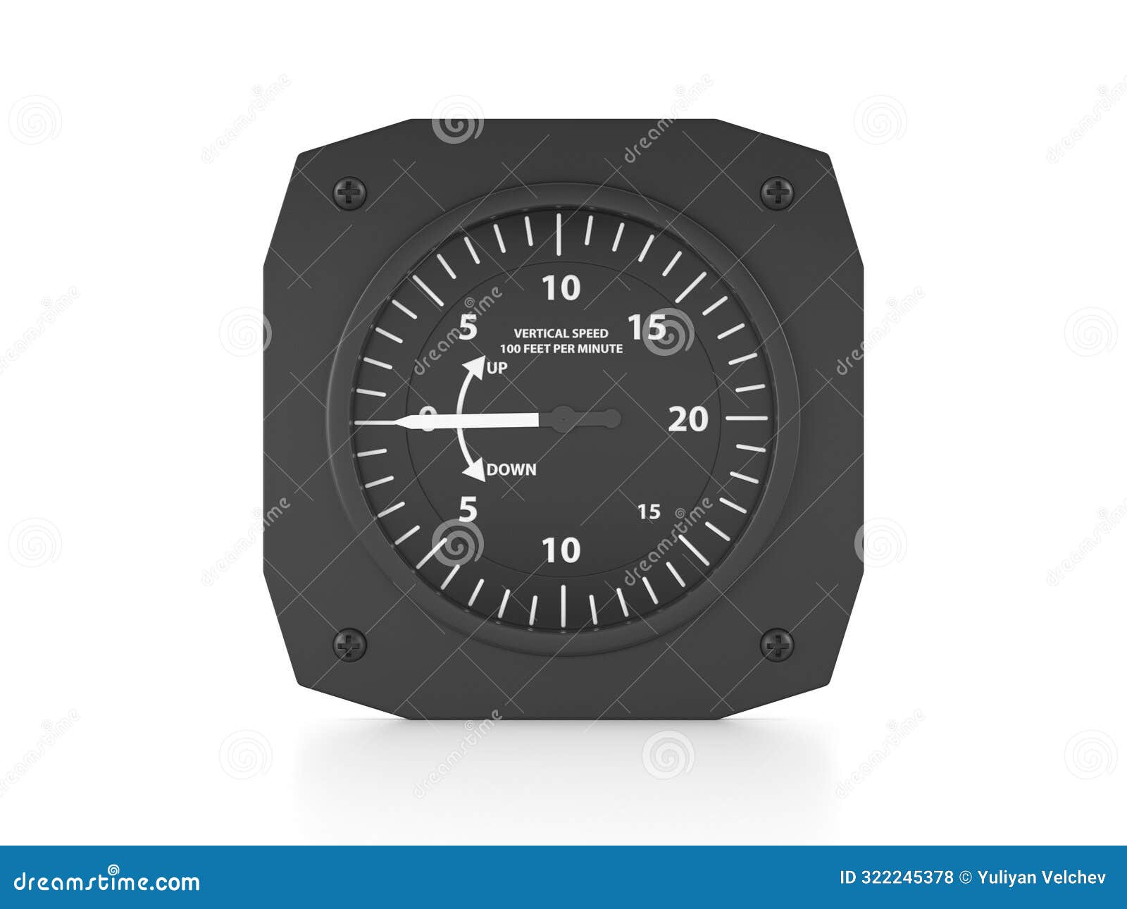 Flight Instrument Airspeed Indicator Cartoon Vector | CartoonDealer.com ...